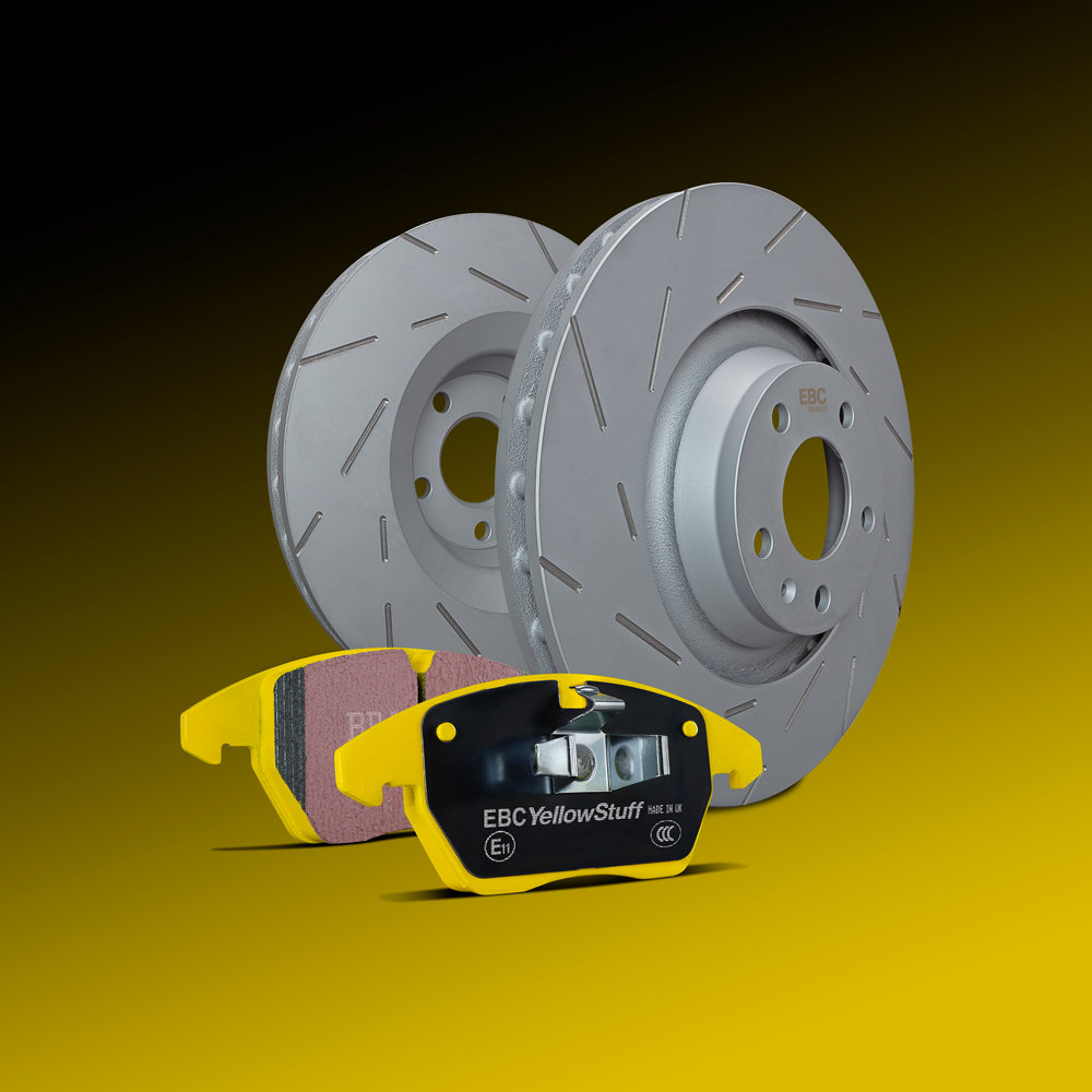 EBC PD08K Kit Yellowstuff Sport Brake Pads and USR Slotted Grey Discs ...