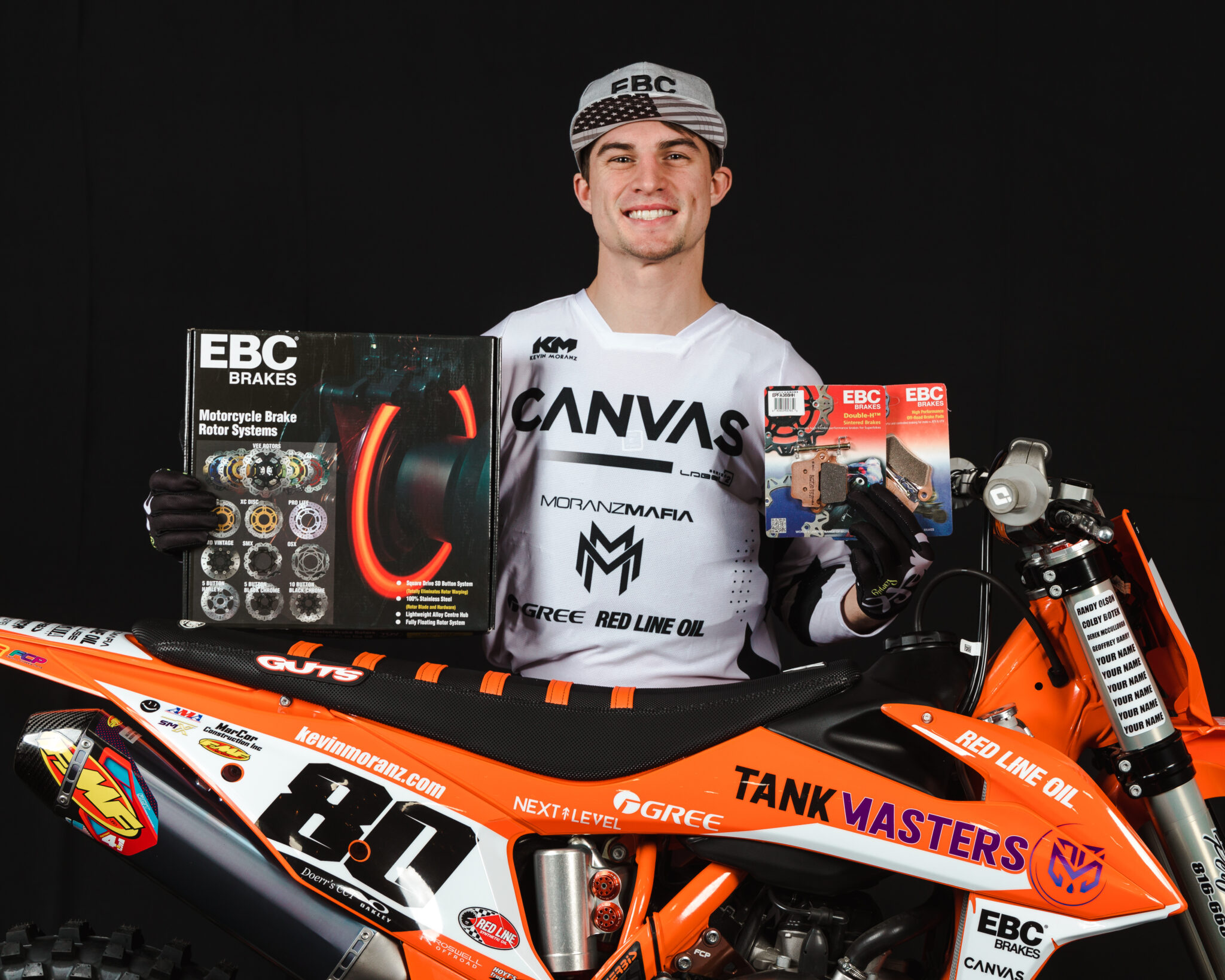 EBC-Equipped Kevin Moranz Pulls the Holeshot at Seattle Round of Supercross Race - EBC Brakes