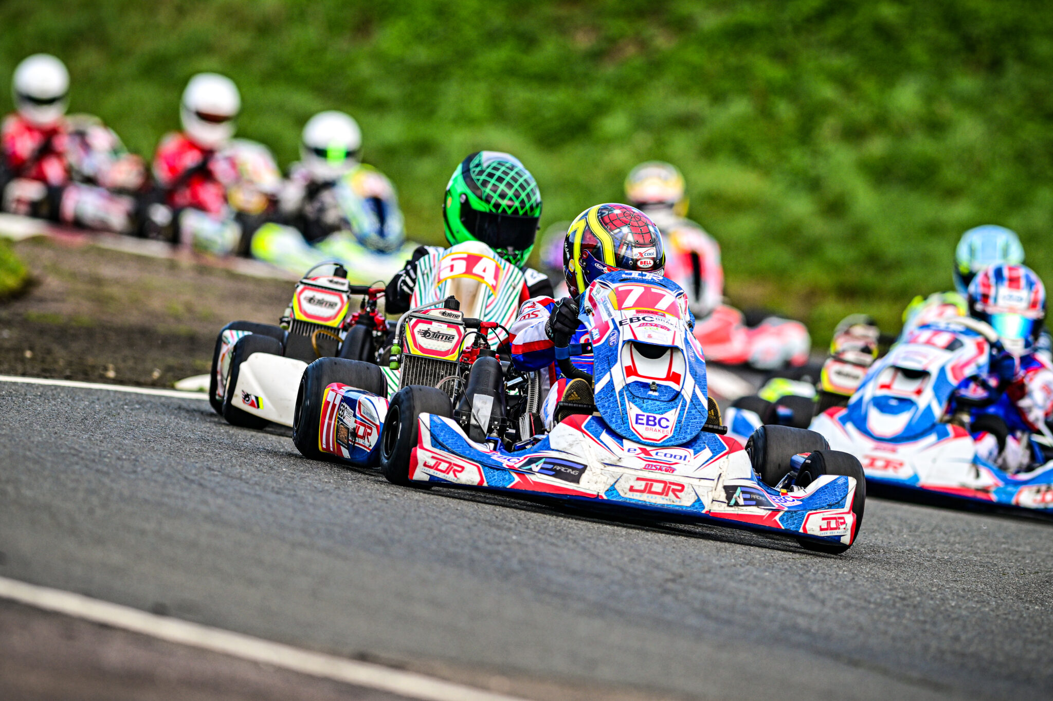 Milo Manderson Battles it Out at Shenington MSUK Kart Championship ...