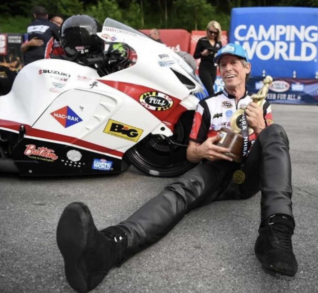 EBC-Equipped Drag Bike Racer Steve Johnson Wins NHRA Event - EBC Brakes