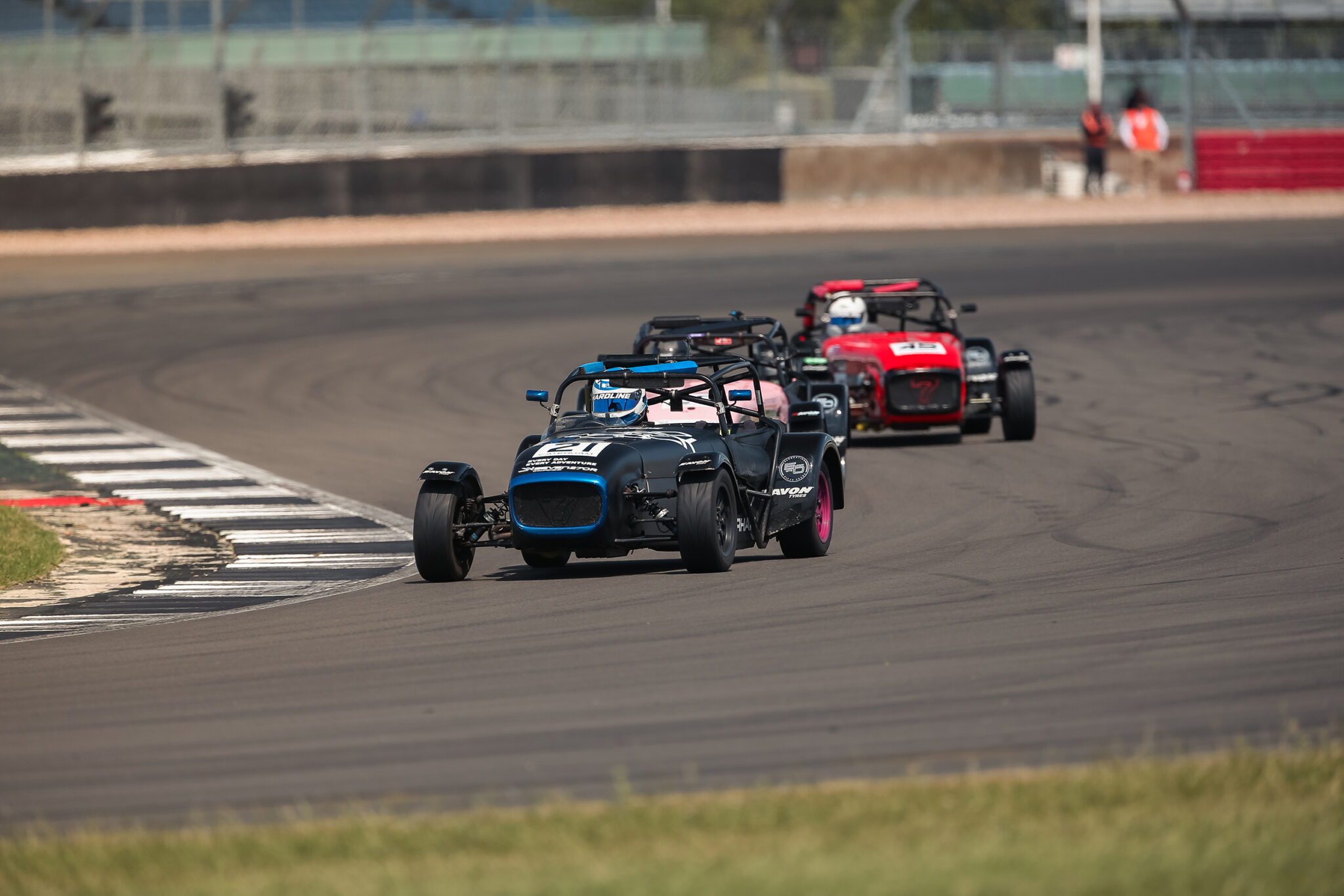 EBC-Equipped Caterham Racers Tackle the Home of British Motorsport ...