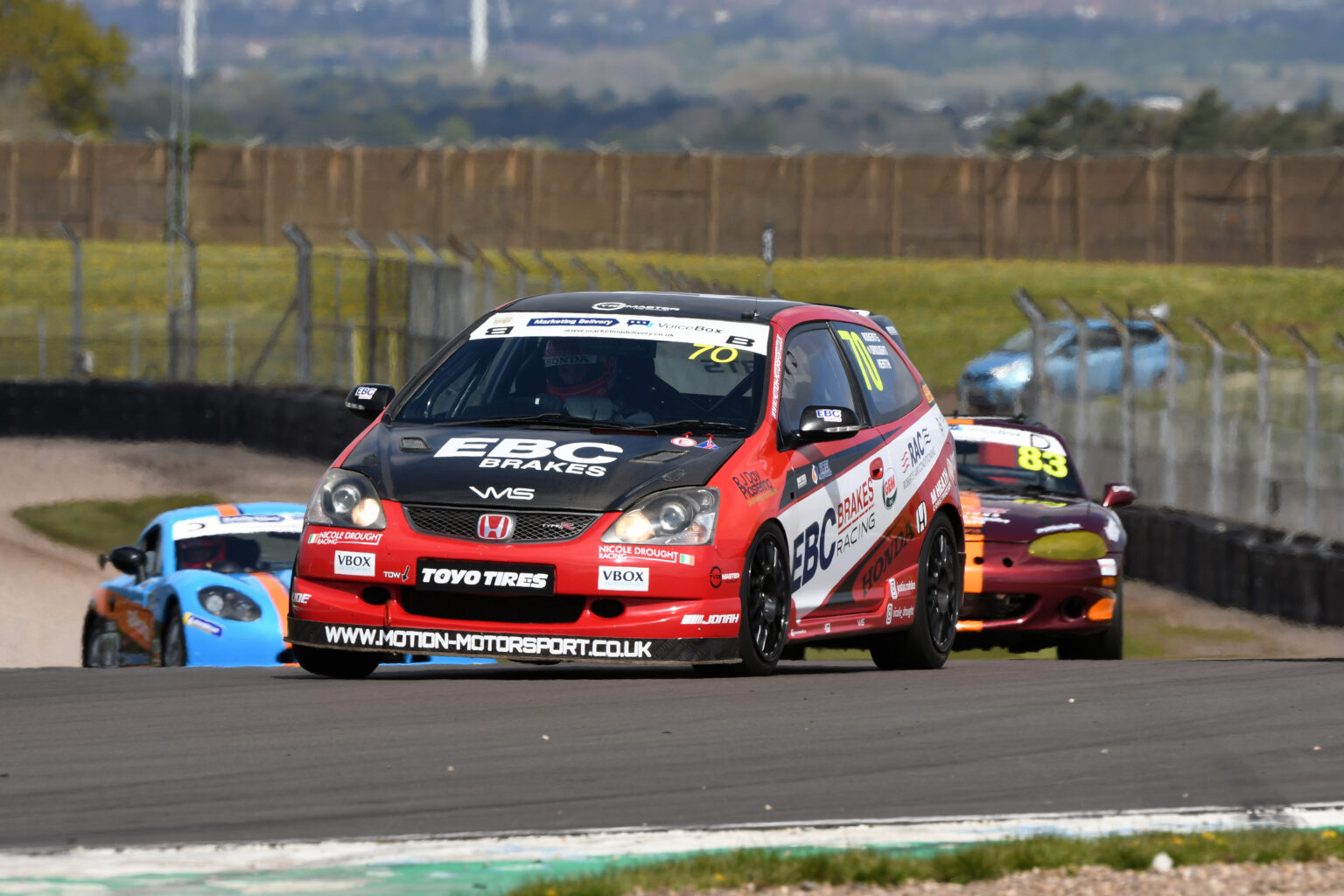 Victory for Apollo Big Brake Kit-Equipped Honda at Donington - EBC Brakes