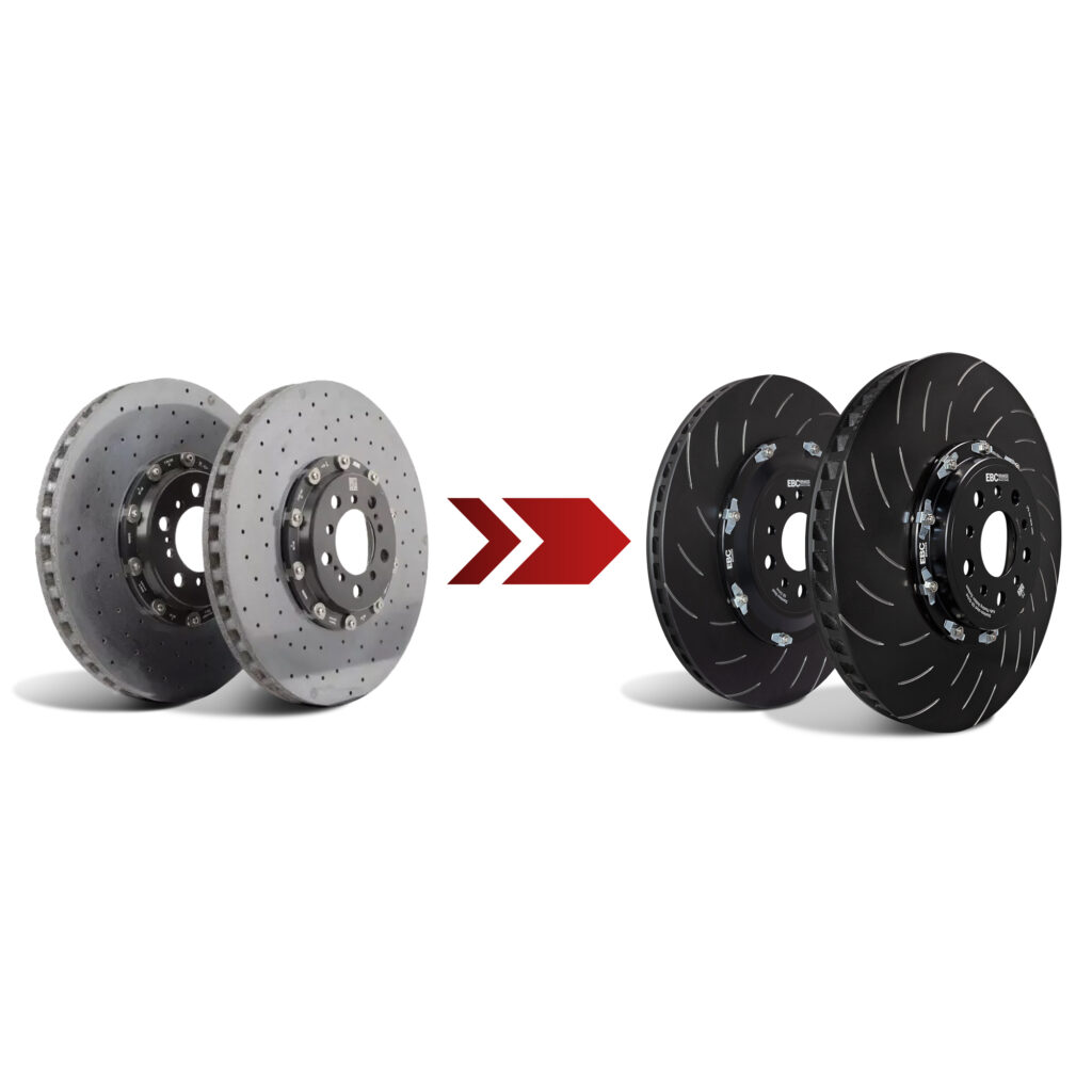 Fully-Floating 2-Piece Brake Rotors - EBC Brakes