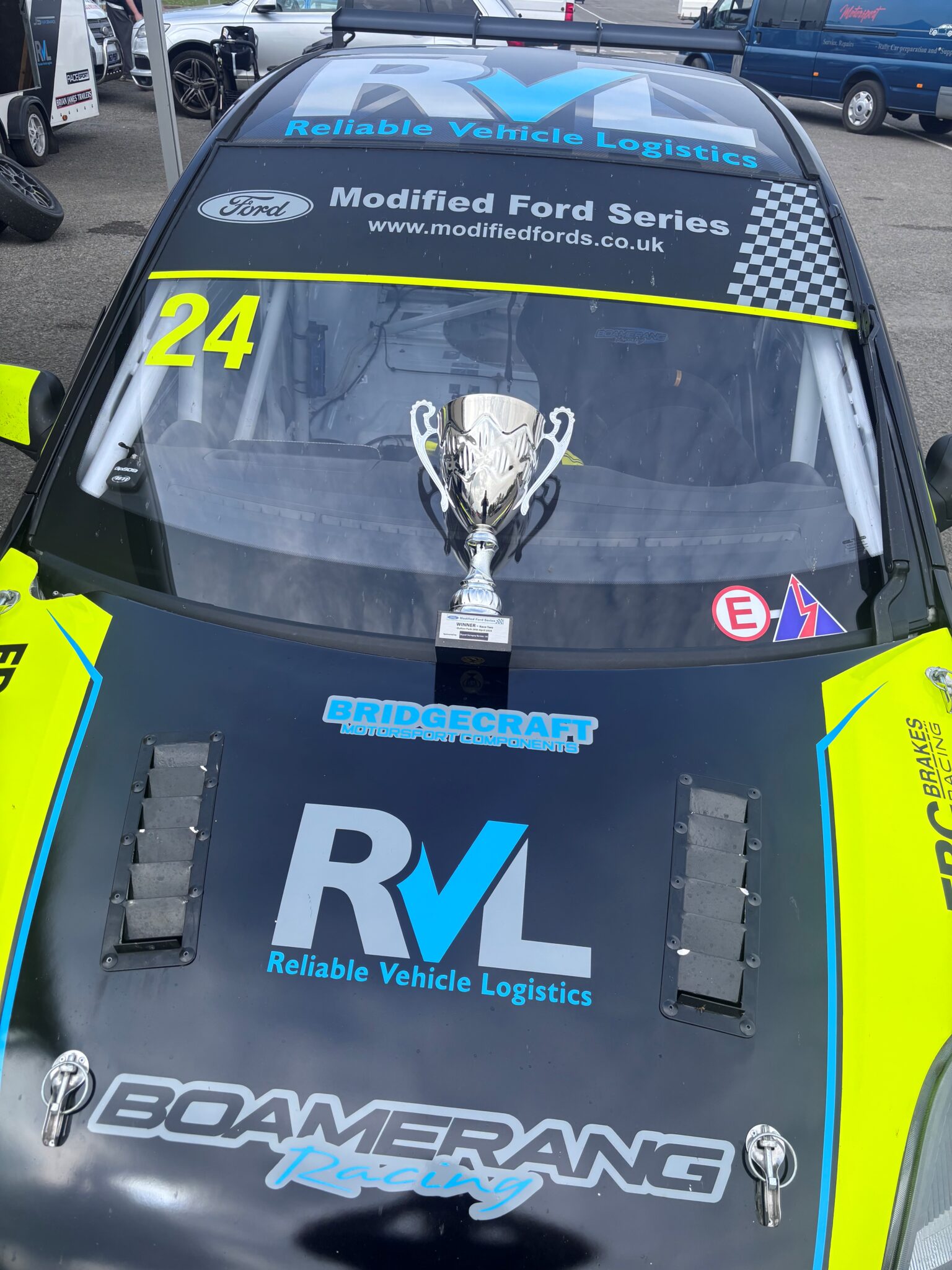 Class Victory for SR-11™-Equipped Modified Fords Racer at Oulton Park ...